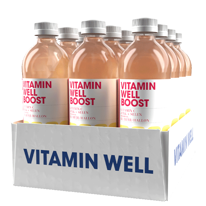 Köp 12 x Vitamin Well, 500ml, Boost