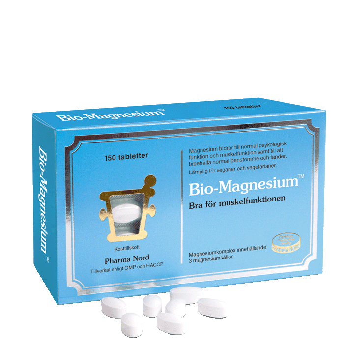 Köp Bio-Magnesium, 150 tabletter - Fri frakt över 99 kr | Bodystore.com