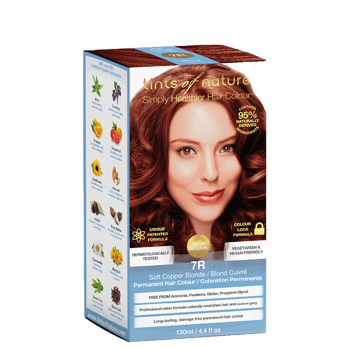 Hitta lägsta pris på Tints of Nature Soft Copper Blonde 7R | Vegobeauty